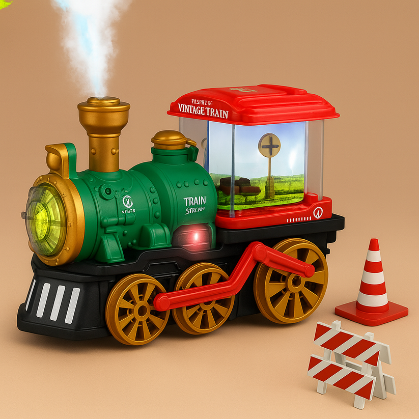 SteamMagic Real Steam Locomotive – Interactive Train Toy for Kids ...
