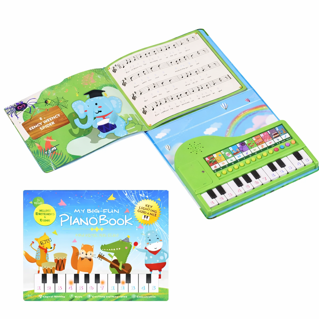 MelodyMagic Musical Piano Storybook – Interactive Music & Learning for ...