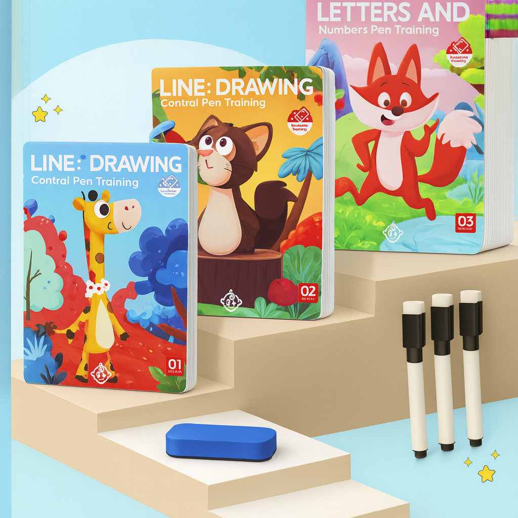 LineMaster Pen Control Workbook – Cuddleberry