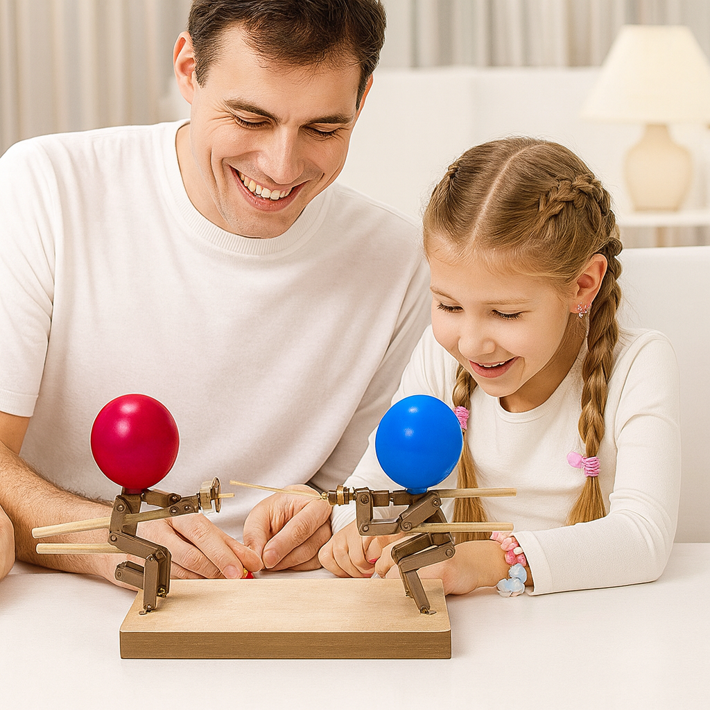 Balloon Duel Fencing Game – Two Player Family Balloon Battle Toy ...