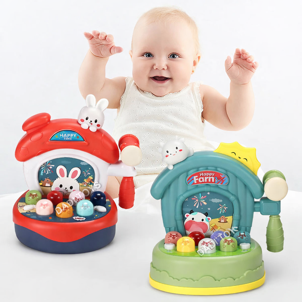 MoleWhack Interactive Light & Sound Game – Fun Reflex Toy – Cuddleberry