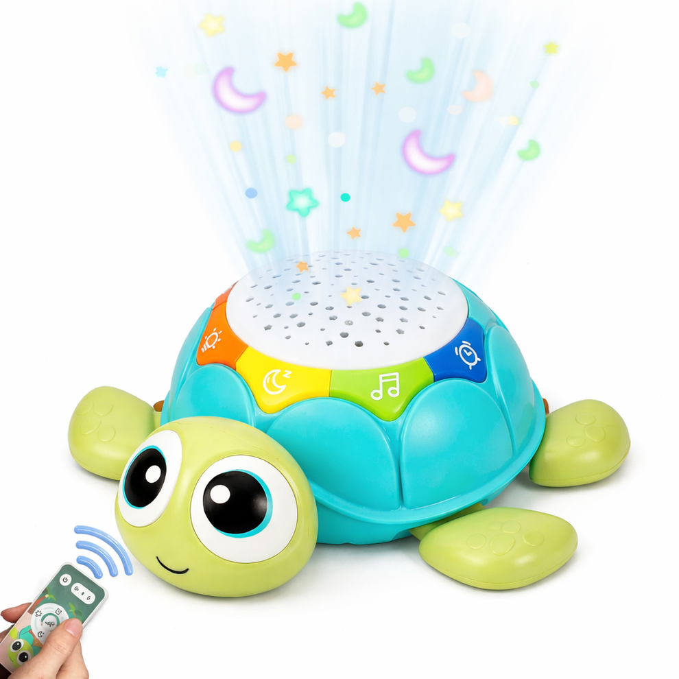 Starry Sea™ Turtle Night Light Projector | Kids Sleep Aid – Cuddleberry