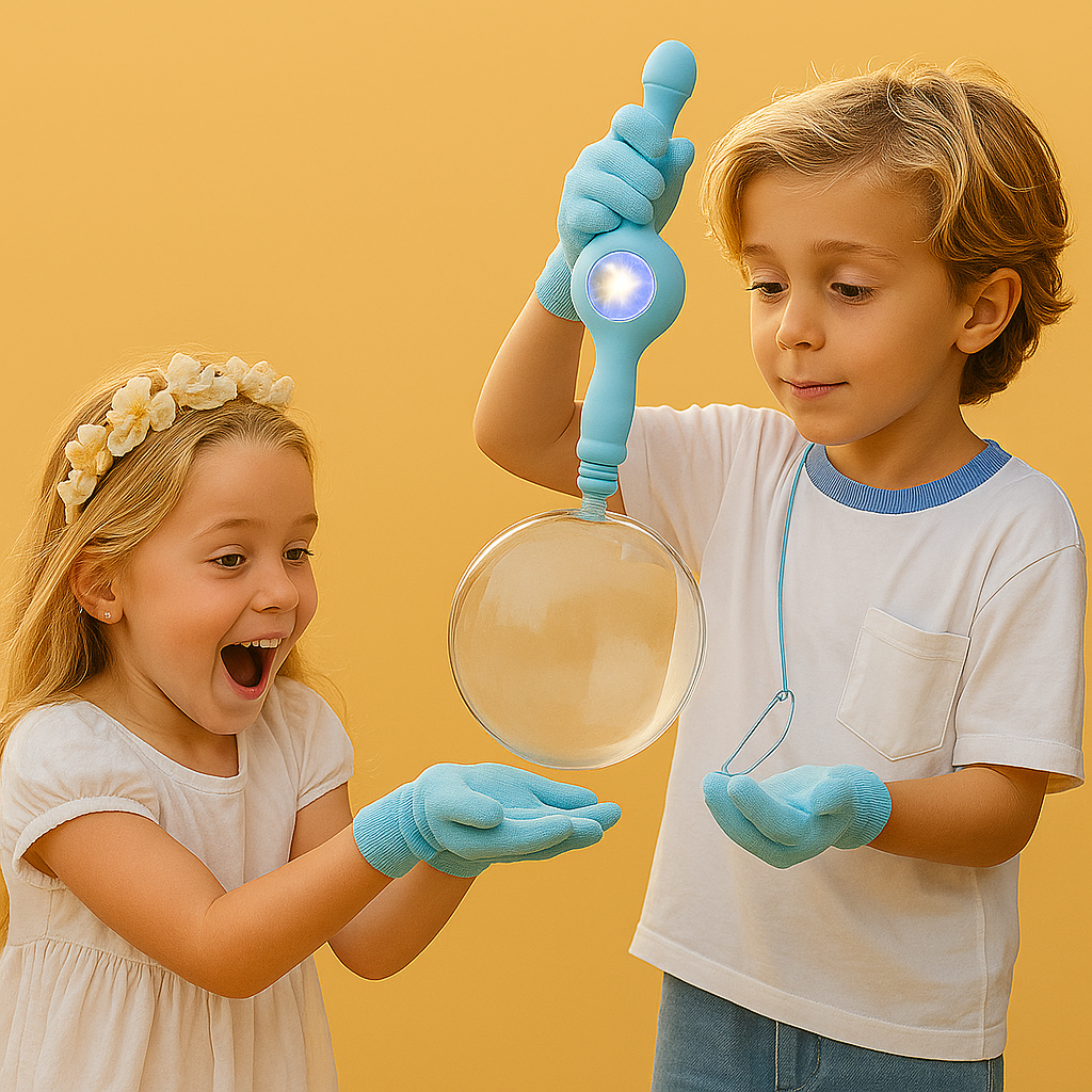 BubbleStorm Smoke & Light Machine – Foam & Bubble Toy – Cuddleberry