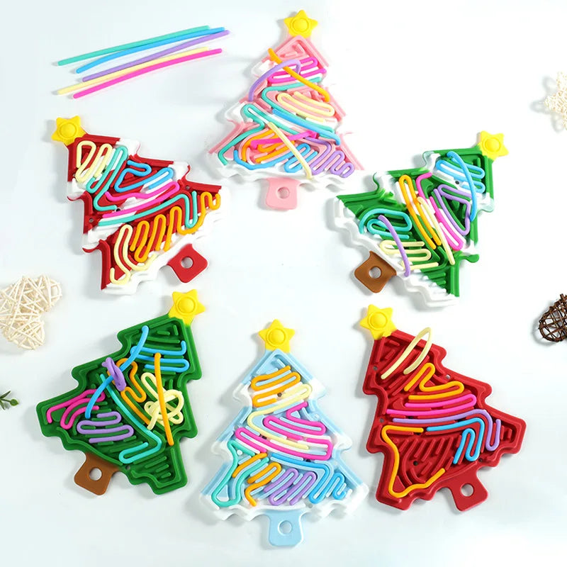 FestiveFuzz Christmas Tree Stress Reliever Toy – Festive Sensory ...